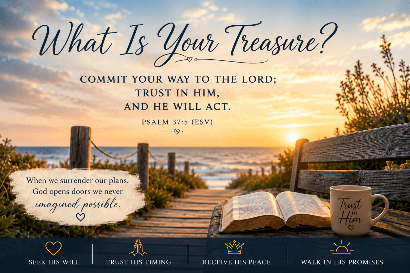 What Is Your Treasure? Finding Peace Through Surrender and Trust ...